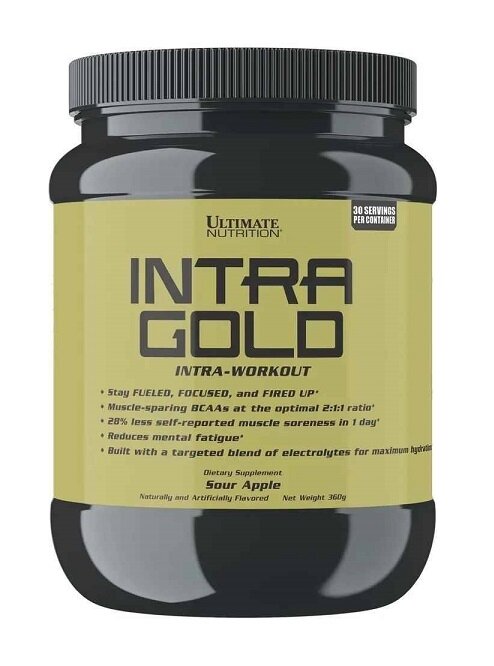 Ultimate Nutrition Intra Gold (360 гр) - Кислое Яблоко
