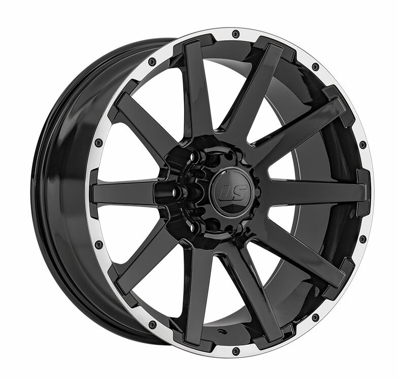 Колесный диск LS LS 1302 20x9" PCD6x139.7 ET20 D100.1 BKL