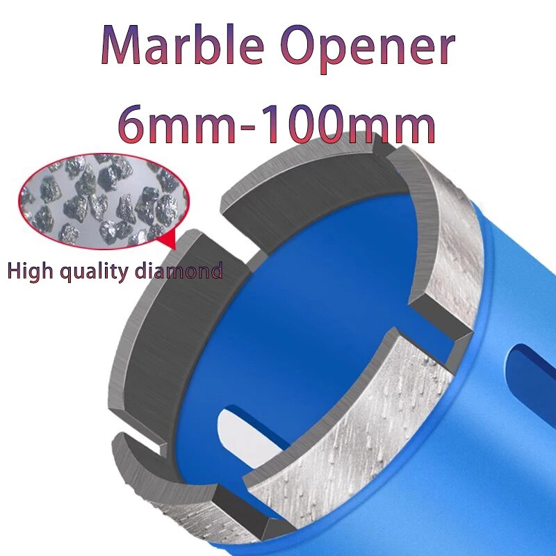 Сверло алмазное для мрамора 6-100 мм 8mm(3pcs)