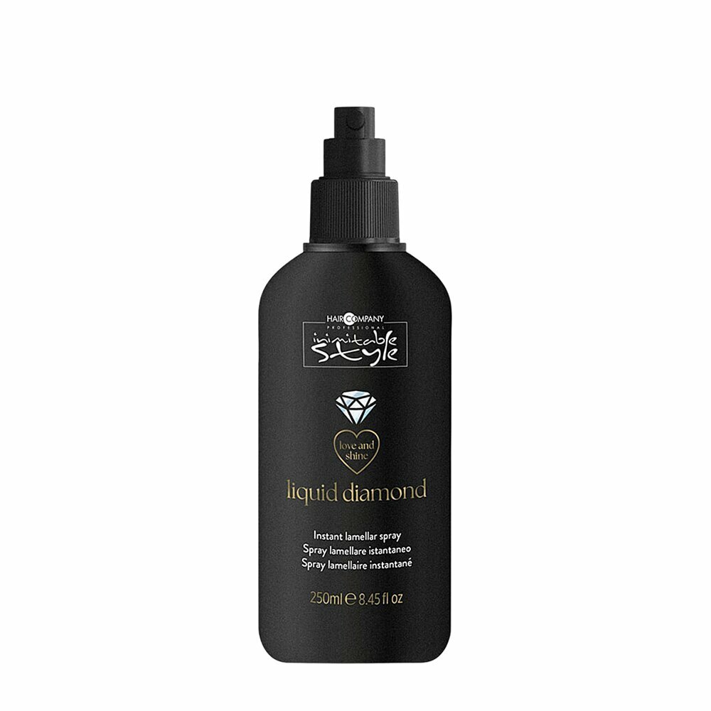 Hair Company Спрей ламеллярный для волос жидкий бриллиант мгновенного действия Inimitable style, 250 мл