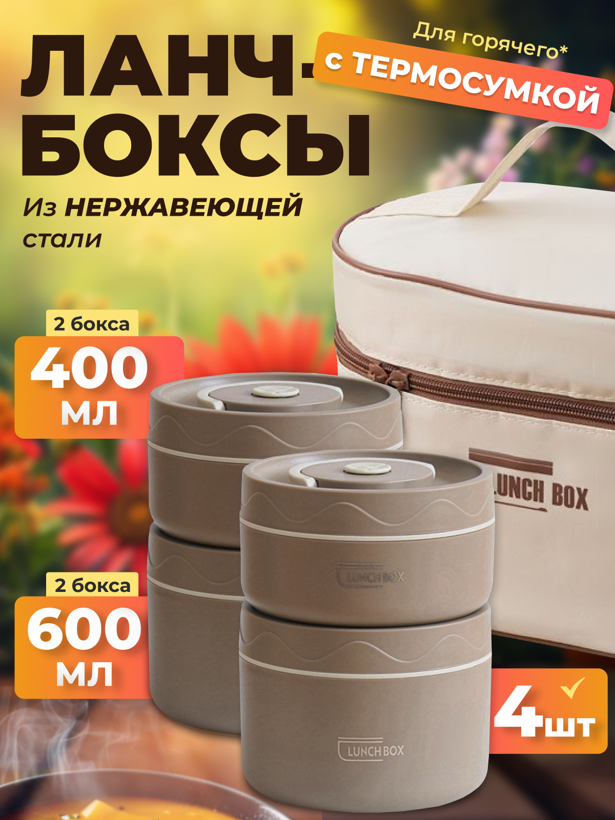 Ланч бокс с термосумкой