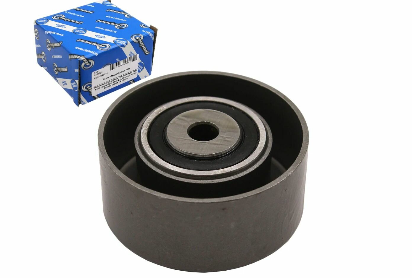 Ролик обводной ремня ГРМ RIGINAL для а/м Chevrolet Aveo T250 1.4 08>Cruze/Opel Astra G, H, J/Corsa 00>