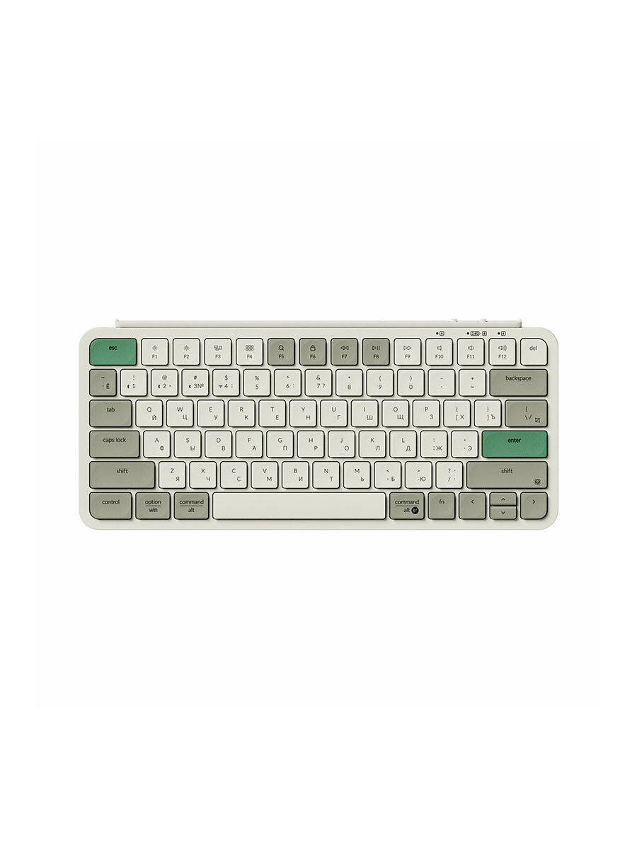 Клавиатура Keychron B1 Pro Ultra-Slim Wireless Retro Green
