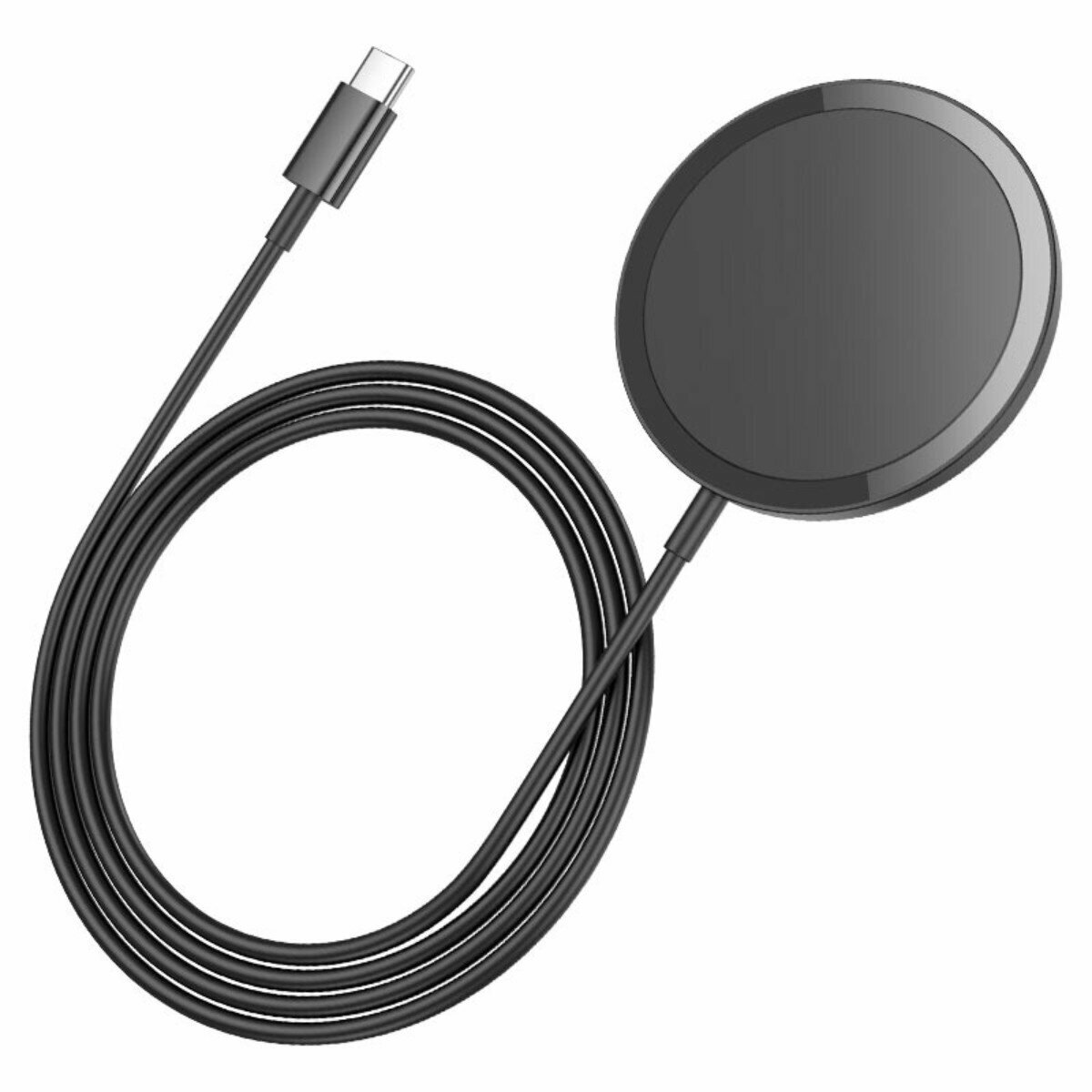 Беспроводное зарядное устройство, Hoco CW52 Enjoy, Magsafe, черный