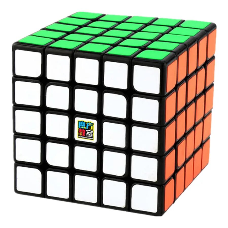 Moyu Meilong 5x5 черный кубик-рубик Black