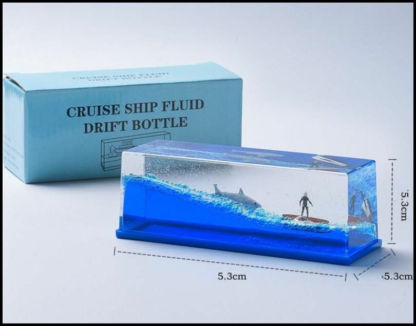 Коллекционная модель корабля Титаник drift bottle украшение рабочего стола
