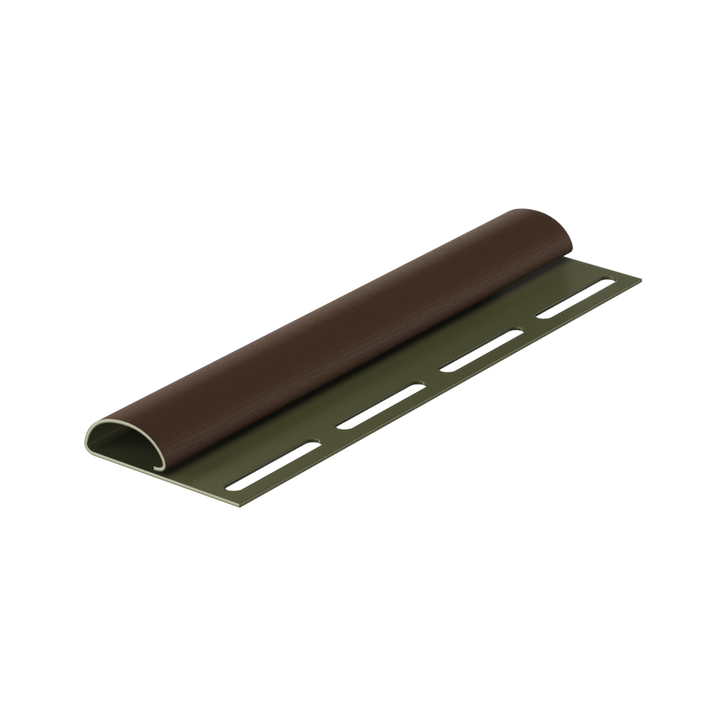 Docke PREMIUM// Финишный профиль (Каштан), длина 300 см, толщина 1.1 мм