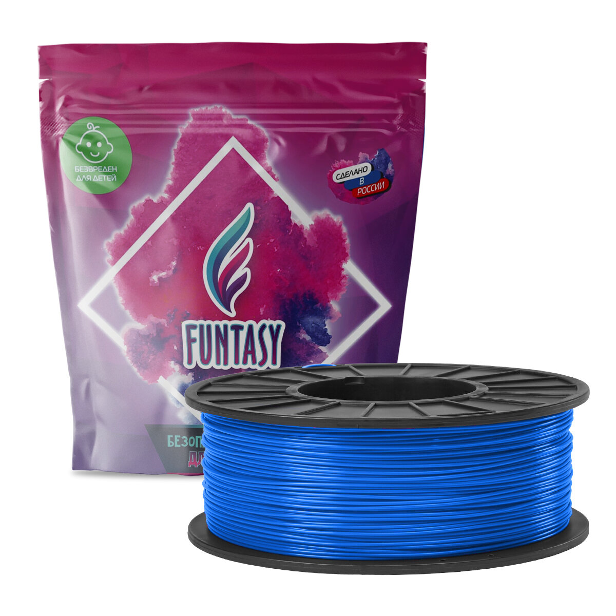 Пластик Funtasy Ультрамарин
