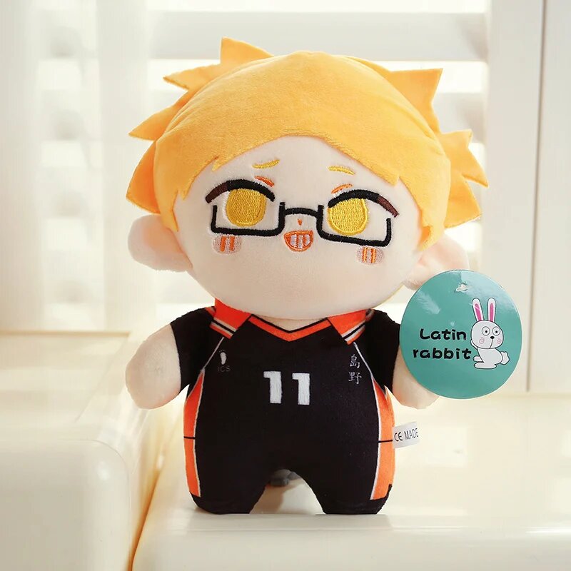 Плюшевые фигурки Haikyuu: Куроо, Оикава, Цукишима Оранжевый, 11