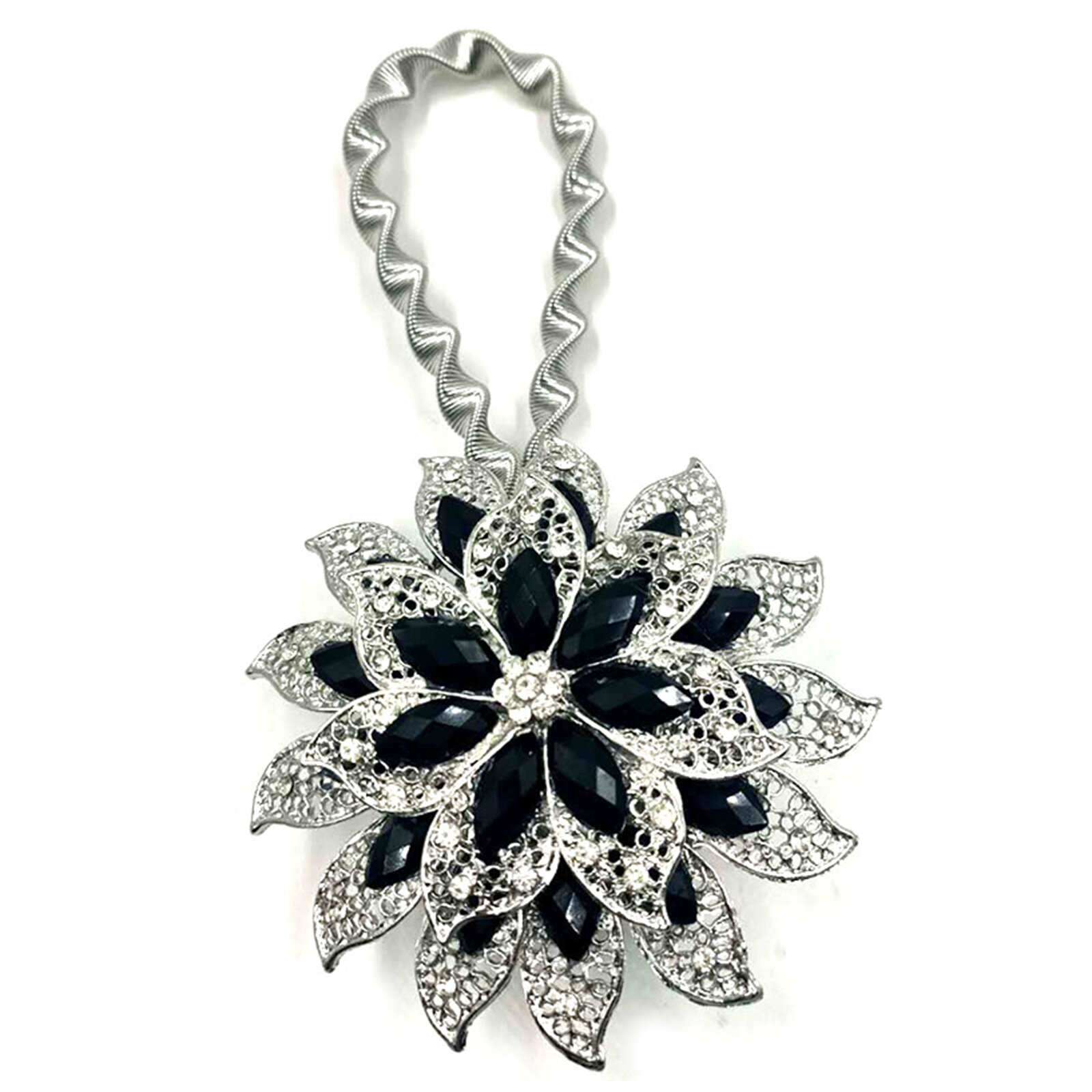 Магнитные держатели для штор с камнями