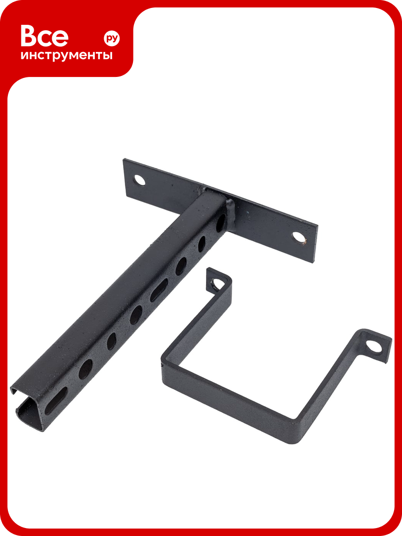 Вертикальный кронштейн для коллекторов Warme 80 мм K.200. VS.80, 80×80 из прочной стали, надёжное крепление