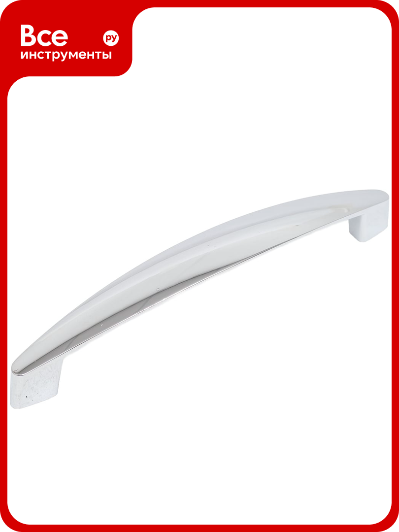 Ручка-скоба Tech-Krep/Zitar Классик 5-007-128 мм, хром (1 шт) - пакет 148674