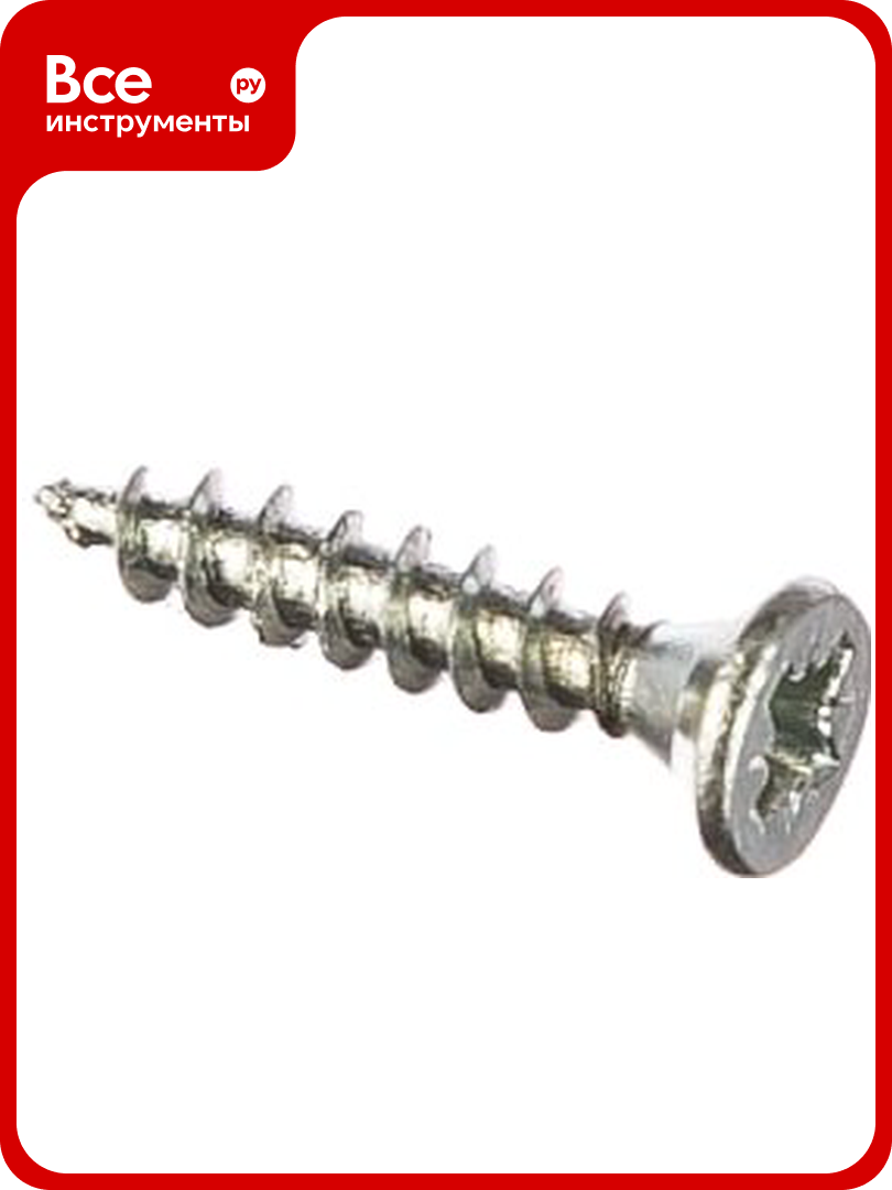 Универсальный саморез Tech-Krep 16х3,0 мм 500 шт оцинкованный, коробка с окном 102161