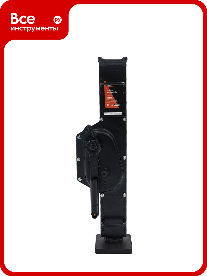 Реечный домкрат Gigant 5т, подхват 750мм, подъем 1090мм, рабочий ход 300мм, TRJ7310-5T