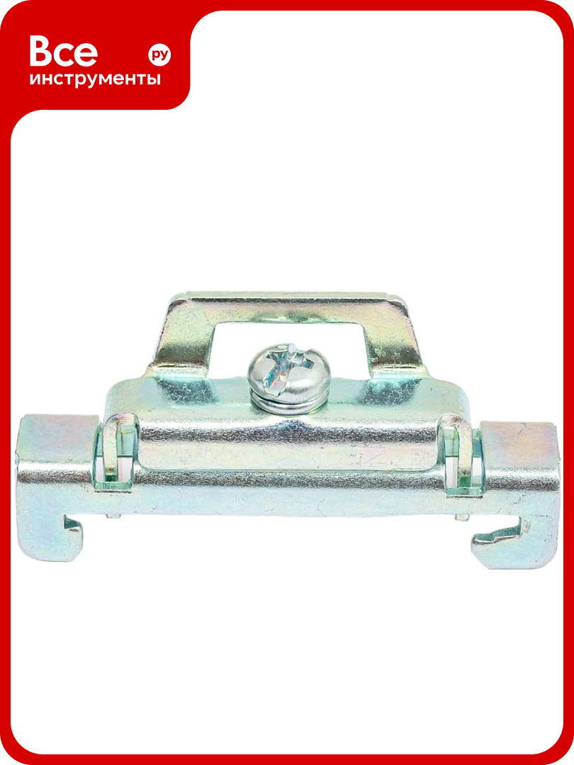 Ограничитель на DIN-рейку TDM ELECTRIC металл, 1 винт SQ0804-0022, с использованием модульной аппаратуры