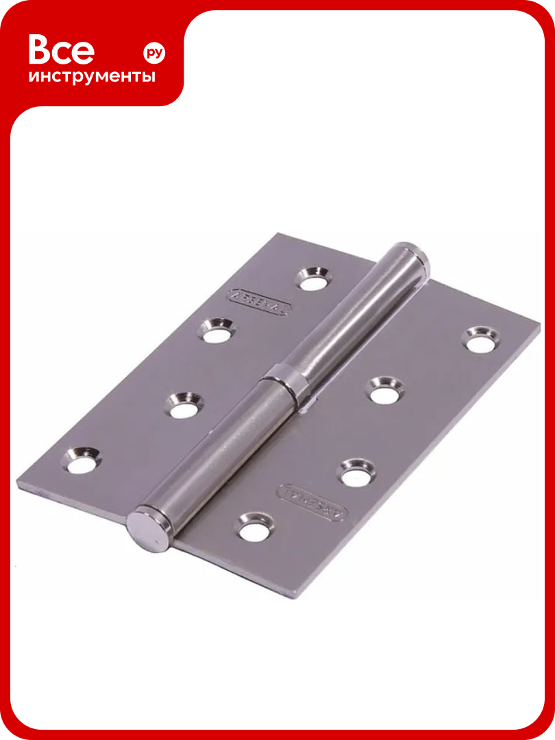 Петля PALIDORE 100х70х2,5 SN ARSENAL LEFT, никель 98760392