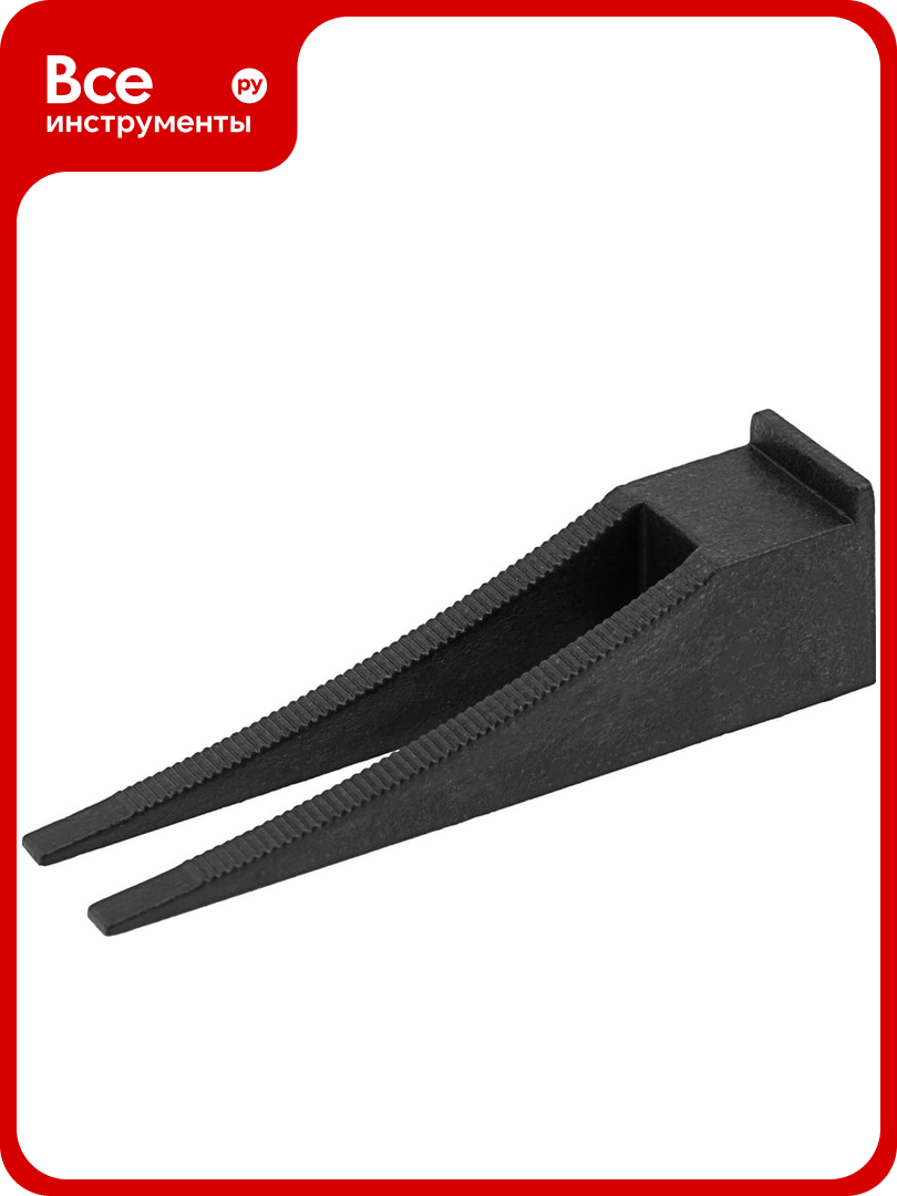 Система выравнивания плитки (250 шт.) СИБРТЕХ 88071, с зажимами 88055