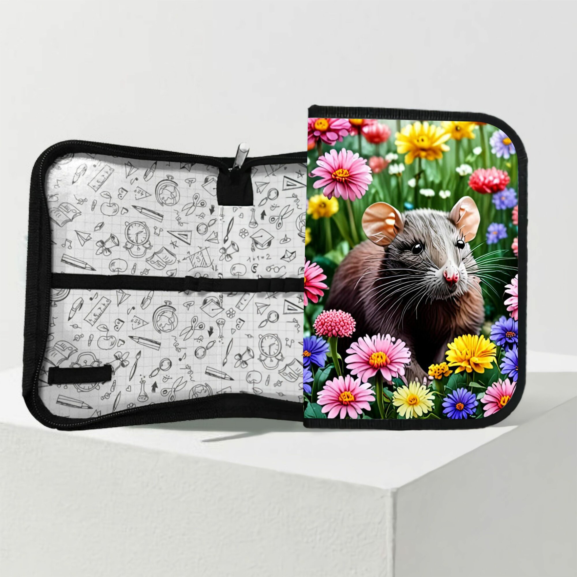 Школьный пенал "Крыса" №7