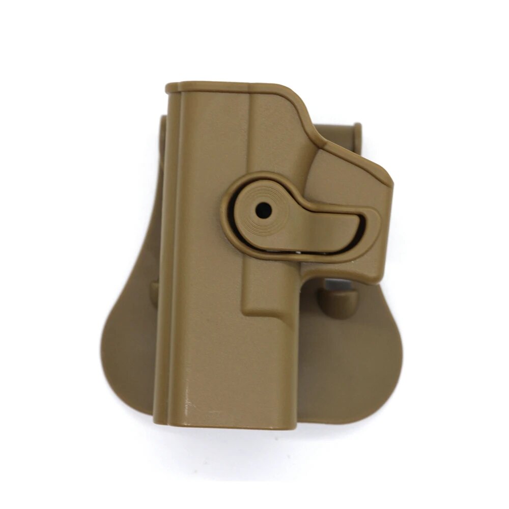 Левая кобура для пистолета Glock 17 19 черная yellow color