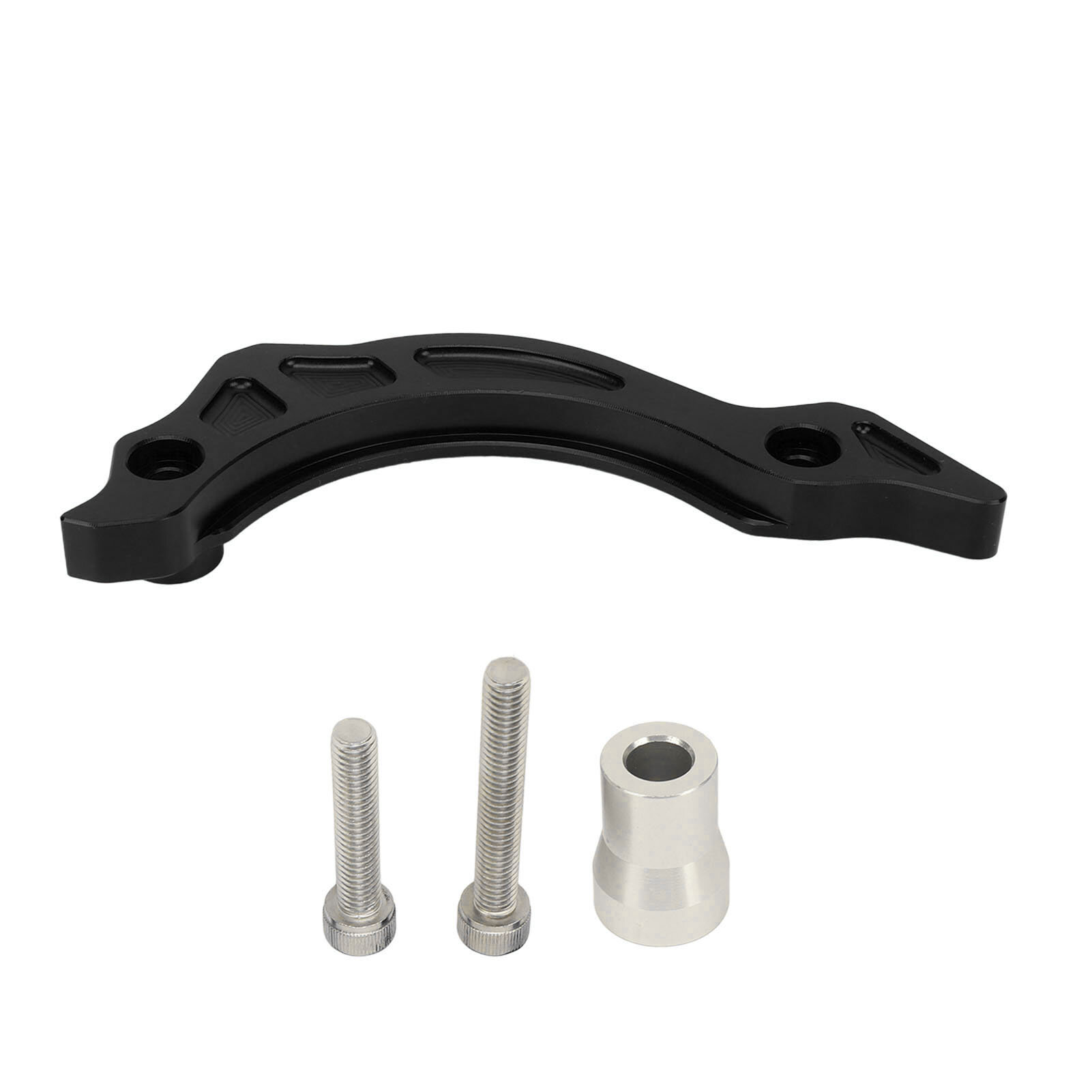 Защита звездочки двигателя, защитный кожух цепи магнето для мотоцикла Zongshen NC250 NC250S NC300S, черный.