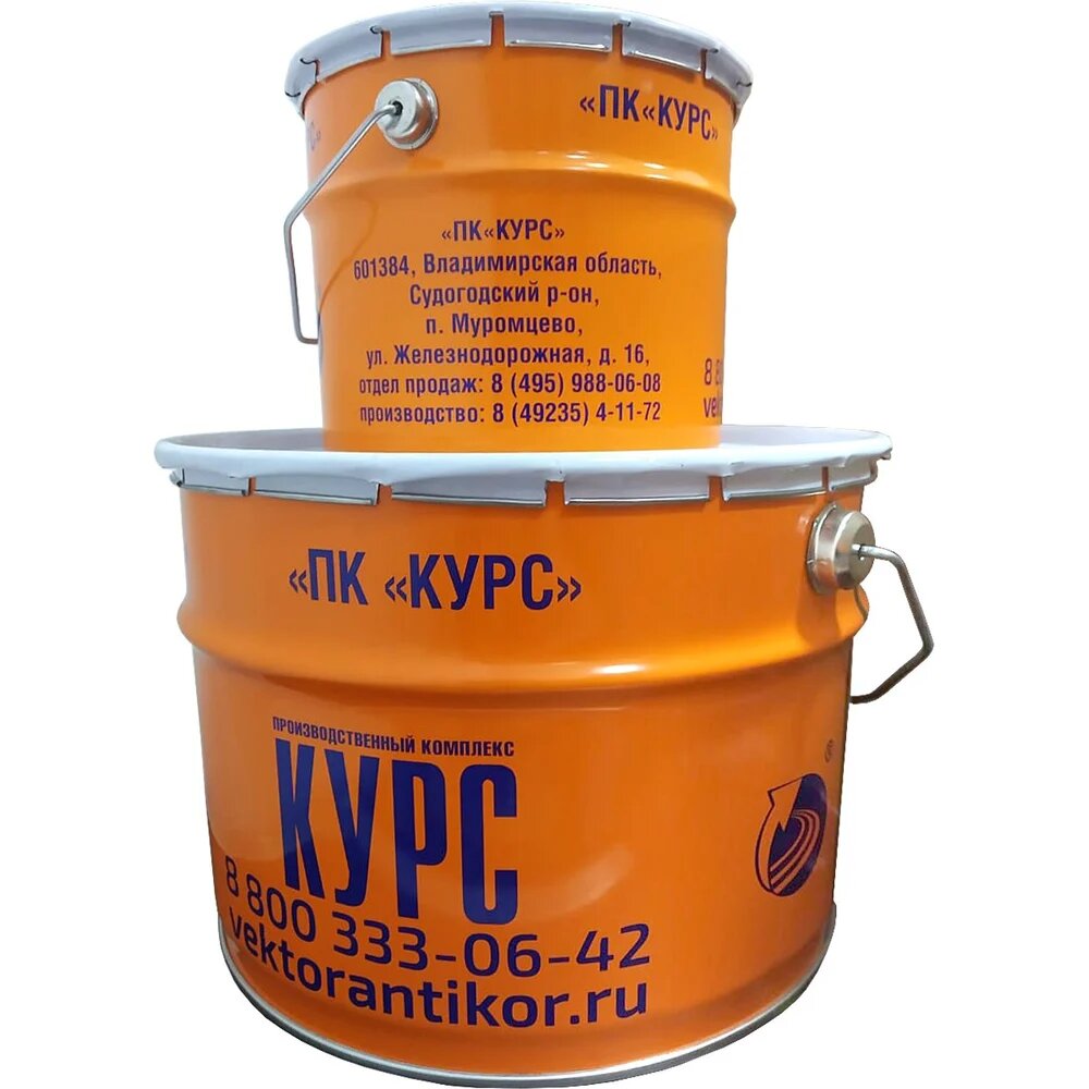 ООО «ПК «курс» Антикоррозионная мастика Вектор 1214 (комплект 3кг) СМ-000005