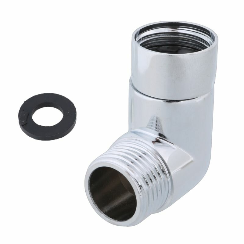 Прочный кронштейн переходника для душевой лейки с углом наклона 90 градусов