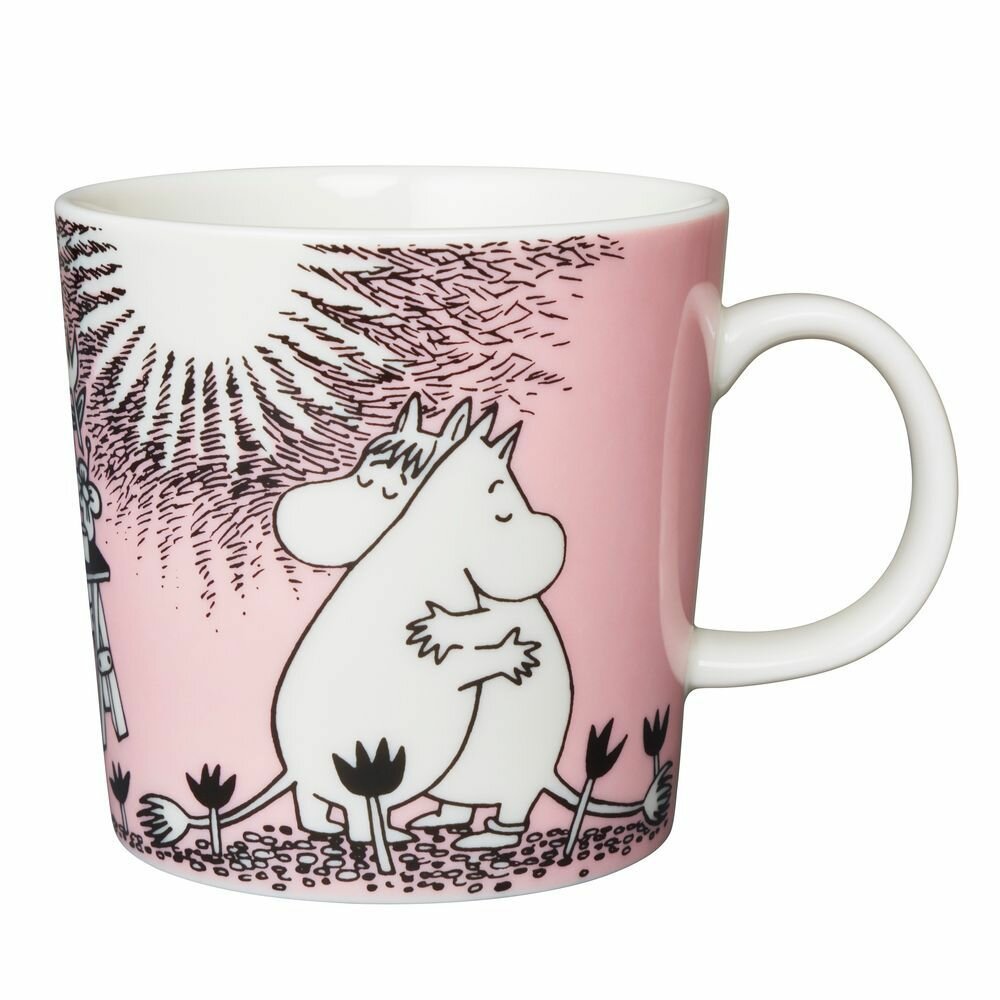 Кружка Arabia Finland Moomin "Любовь", фарфор, 300 мл.