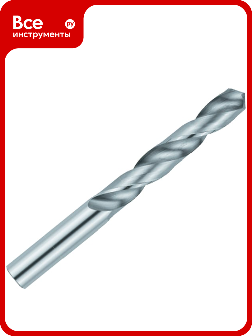 Сверло по металлу твердосплавное цельное средняя серия цх (3.30x24x55 мм; ВК8; 2309-0309; ГОСТ 17275-71) инстулс 00001276753