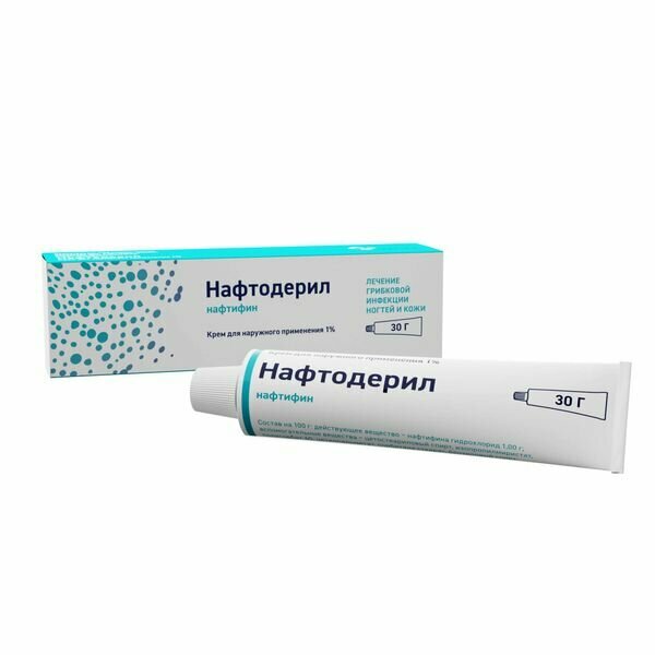 Нафтодерил крем для наруж. прим. 1% туба 30г