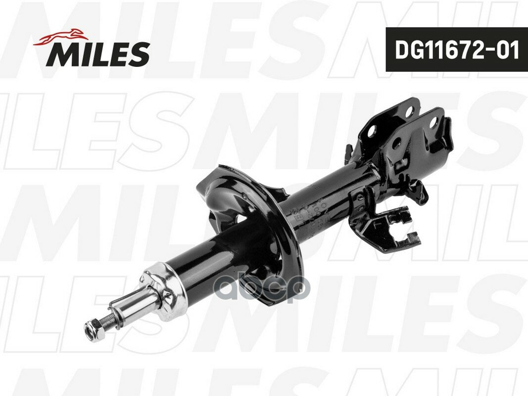 Амортизатор NISSAN NOTE (E11) 03/06- пер. лев. Miles арт. dg11672-01