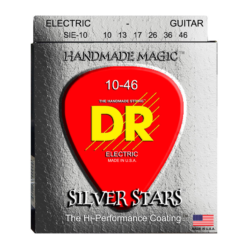 DR Strings SIE-10 Silver Stars Electric 10-46