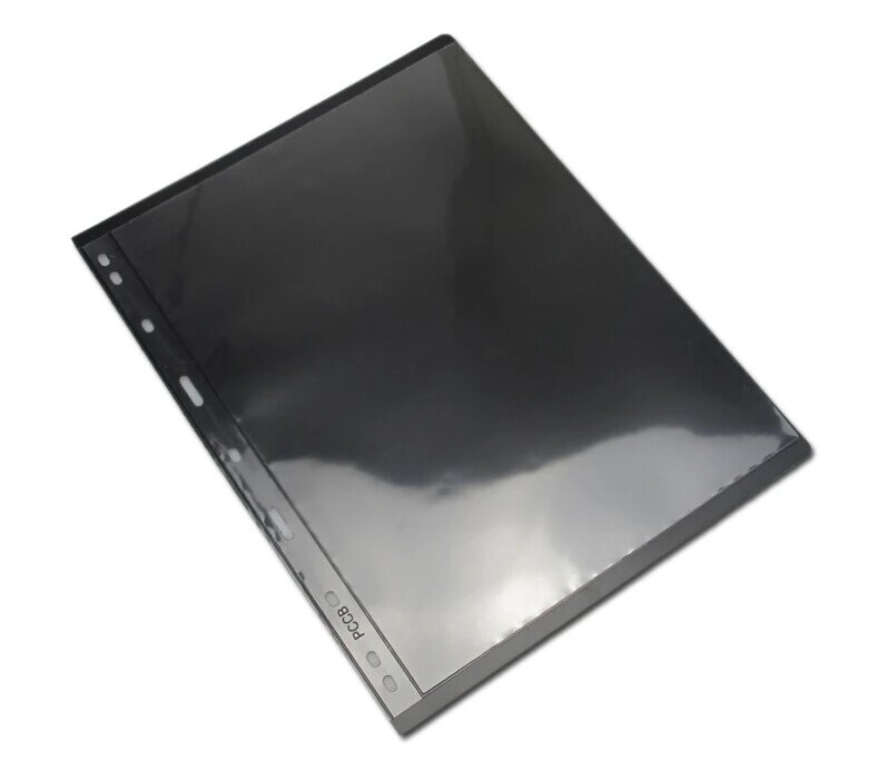 10 шт./лот, сетка для штампов, прозрачная ПВХ-страница для штампов, альбомов, отрывные листы, внутренние держатели штампов, не включая крышку PCCB, Черный