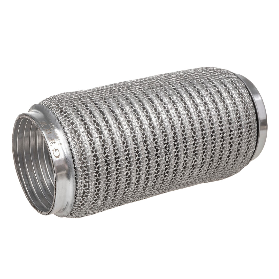 Компенсатор (гофра) выхлопной системы 3х-слойная WIRE MESH 75x200 UNIVERSAL D=75mm L=200mm GANZ GIG05331