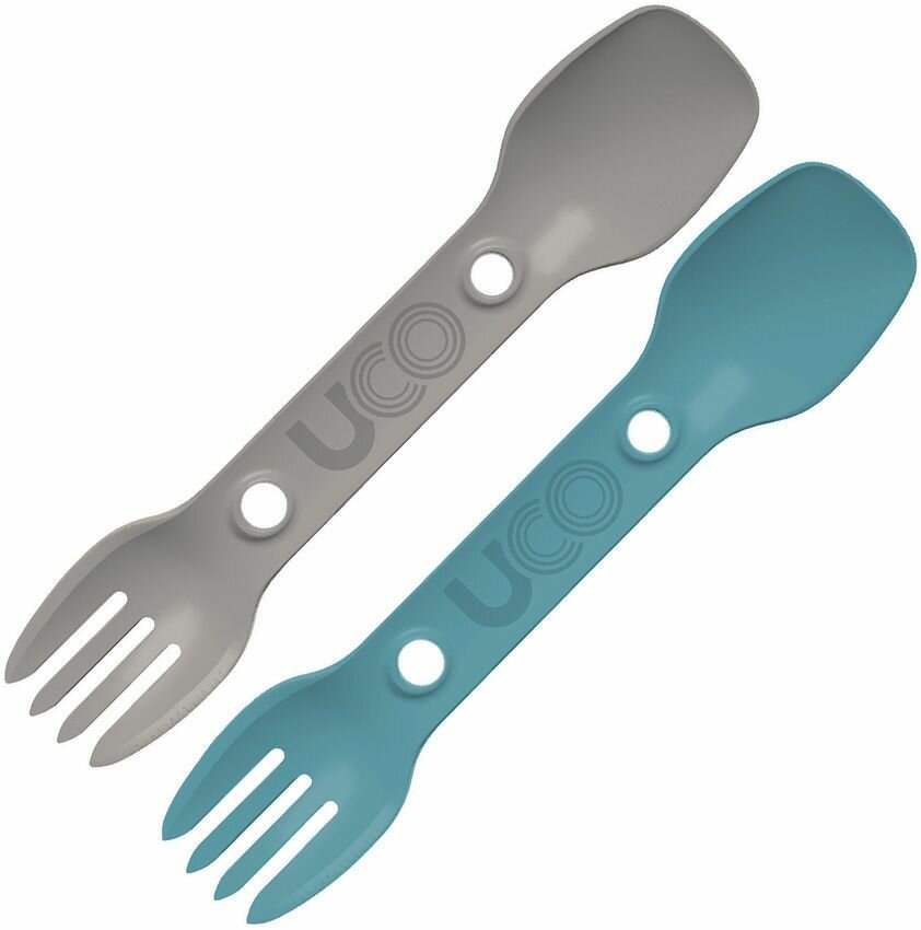 UCO набор туристических спорков (ложка-вилка) Two Pack Utility Spork