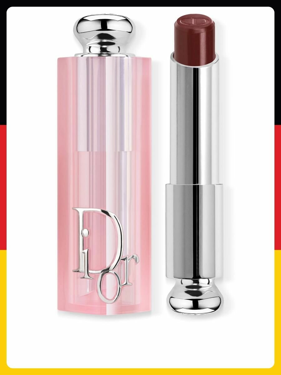 Бальзам для губ Dior Addict Lip Glow 020 Mahogany Warm Underton
