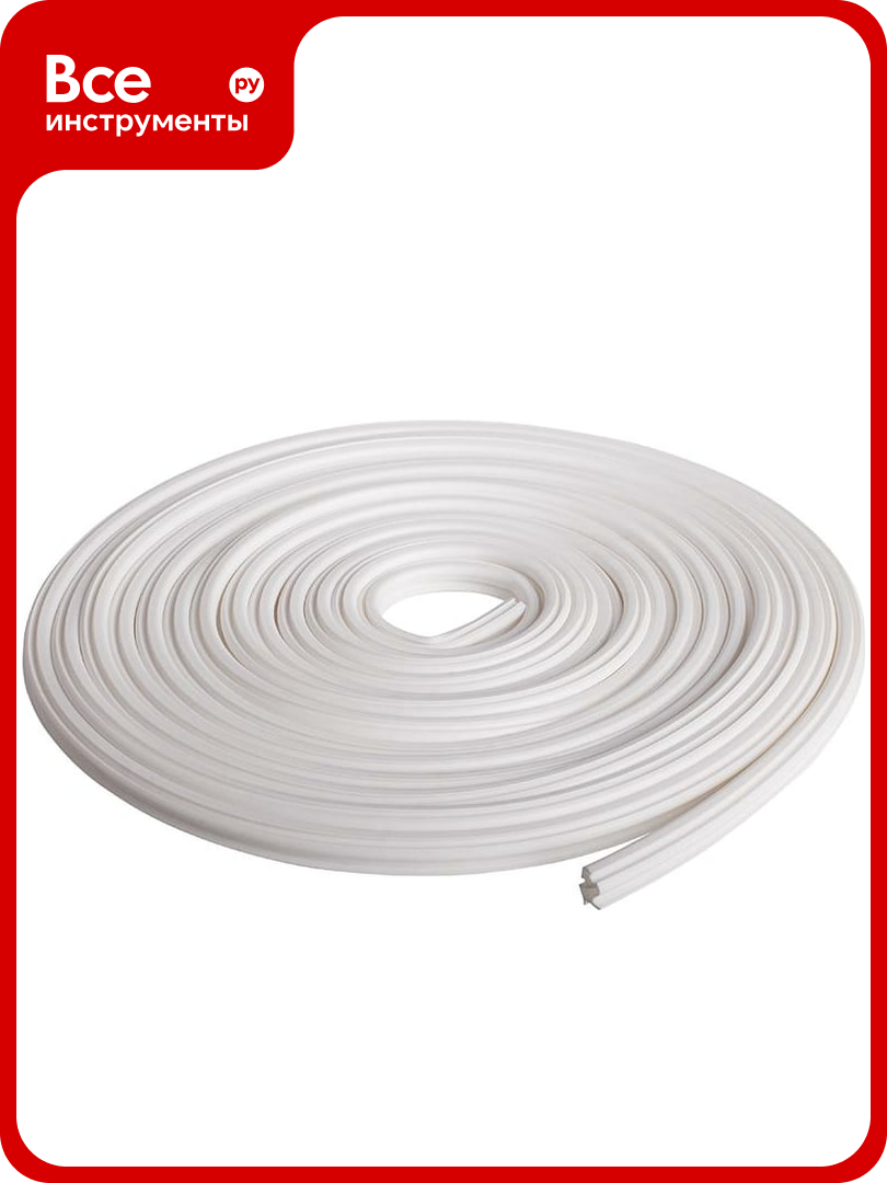 Оконный уплотнитель ТДВ для пластиковых окон, белый 1501019, 90 г, пластиковая