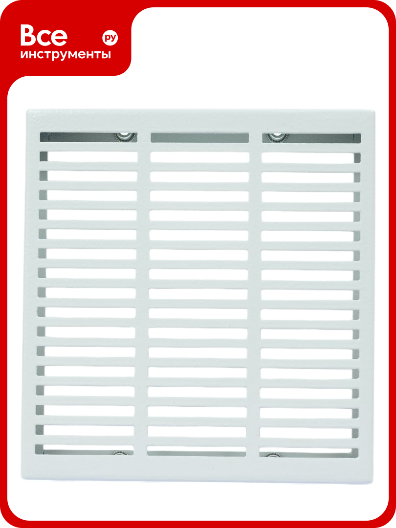 Антивандальная защитная решетка вентиляции амадон для решеток с вырезом 124x124 мм. ЗКР-124, 1,5 мм