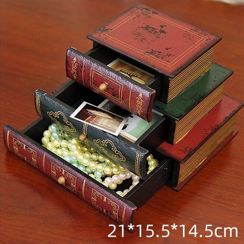 Деревянная декоративная коробка для хранения