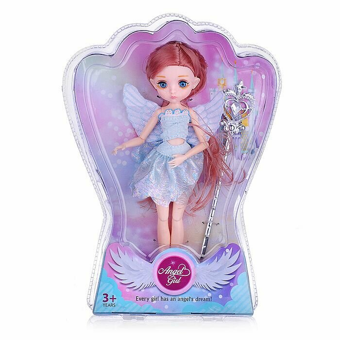 Кукла Oubaoloon "Angel", 25 см, подвижные руки и ноги