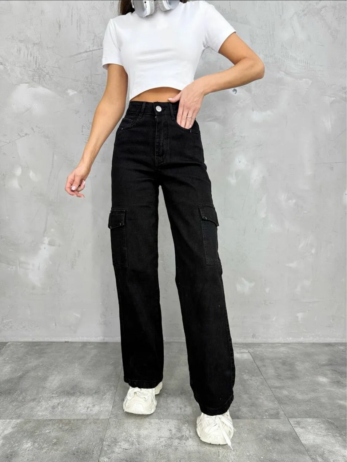 Джинсы карго