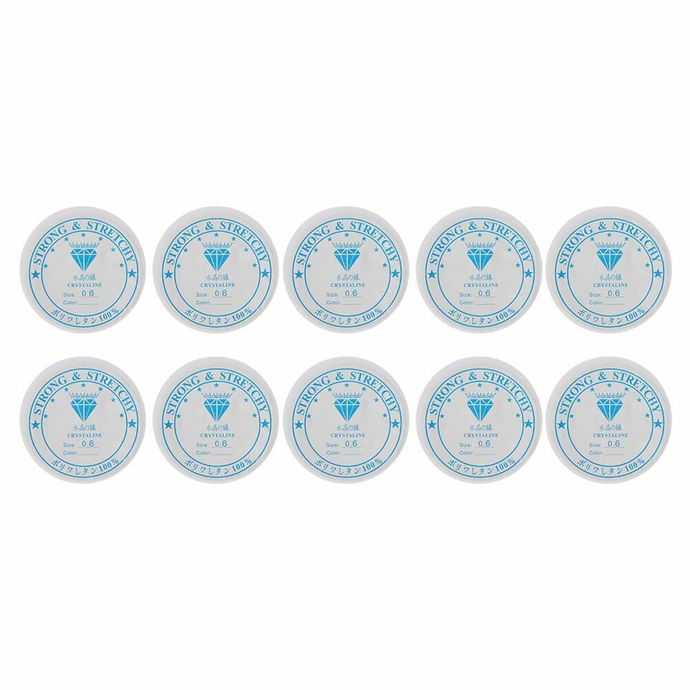 Прозрачная нить для бисероплетения Crystal Elastic Line (0,6 мм * 15 м)