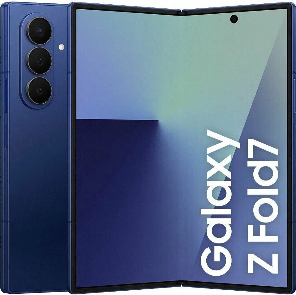 Смартфон Samsung Galaxy Z Fold7 12/256 ГБ, Dual: nano SIM + eSIM, Blue Shadow (синий) Global