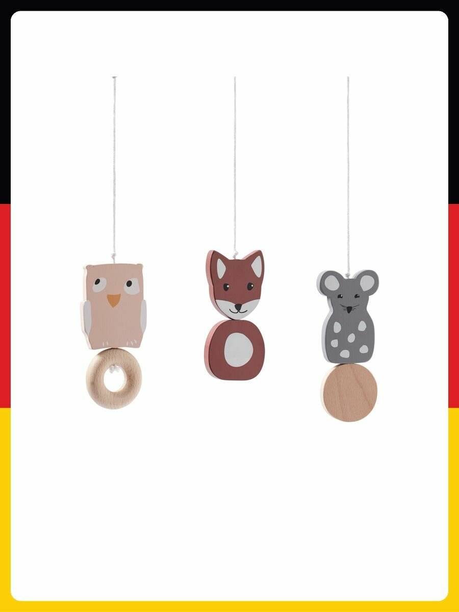 Игрушка-подвеска Kid's Concept Figures wood Edvin