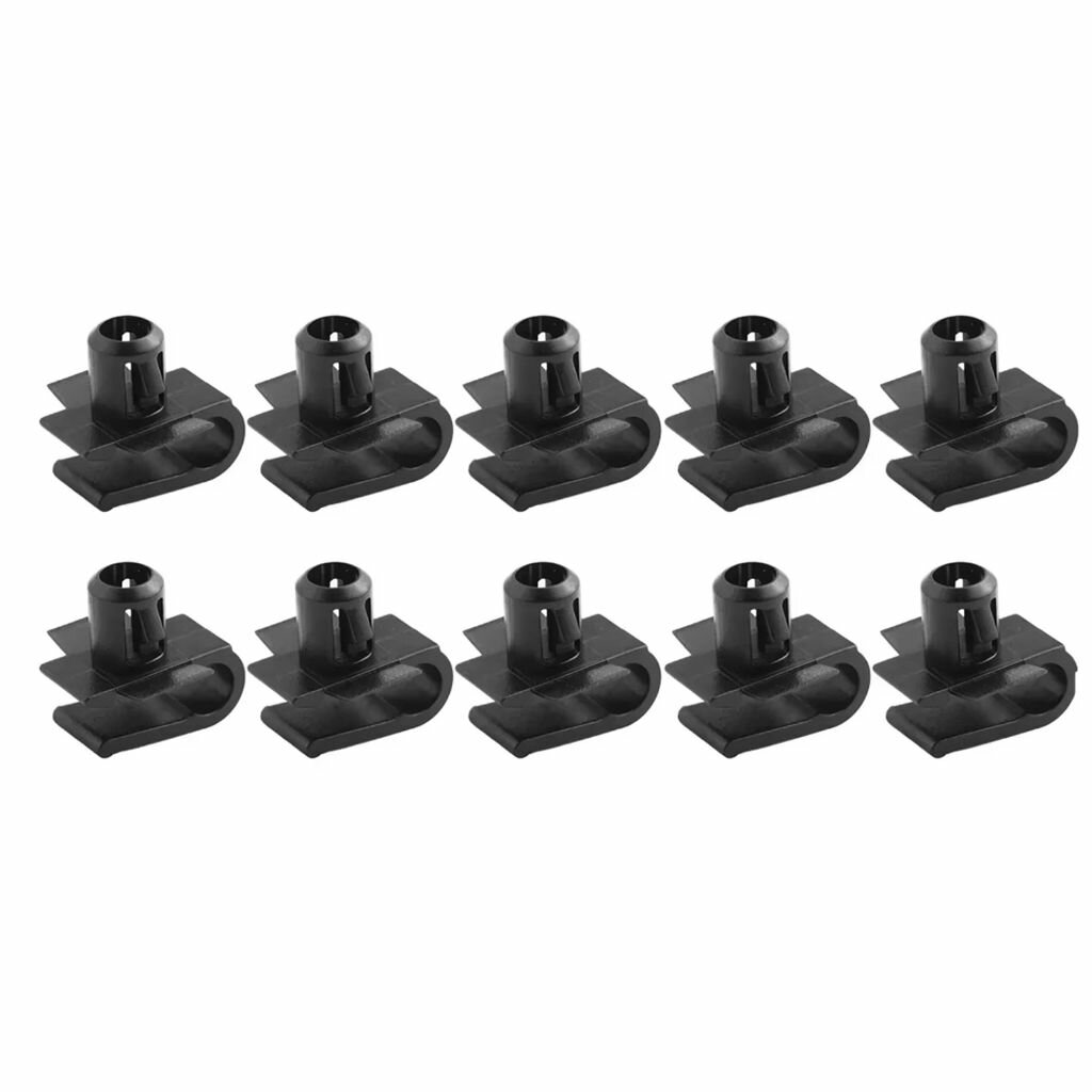 10 шт, застежка-клипса для крепления решетки радиатора переднего бампера Mercedes-Benz