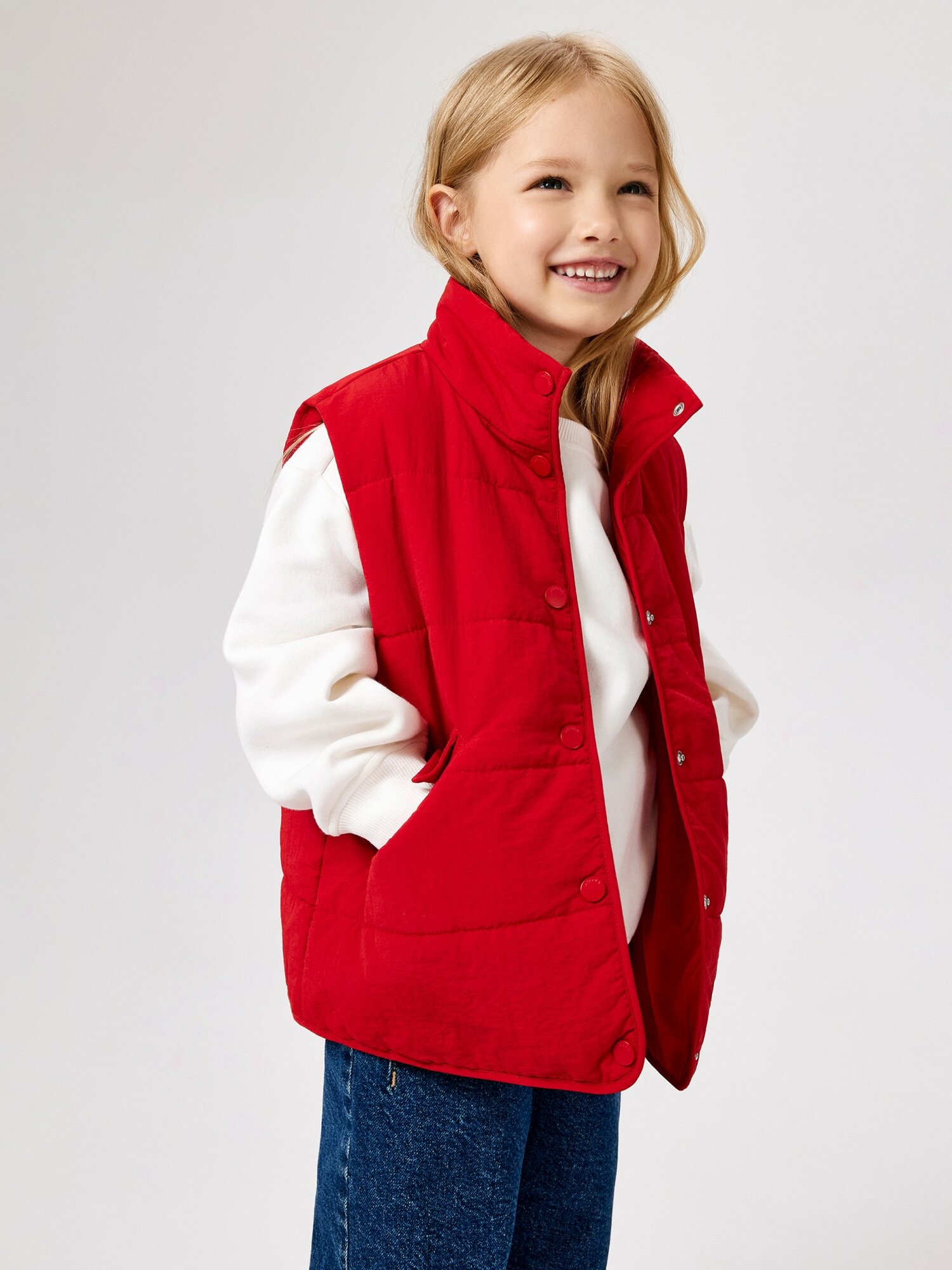 Жилет утеплённый