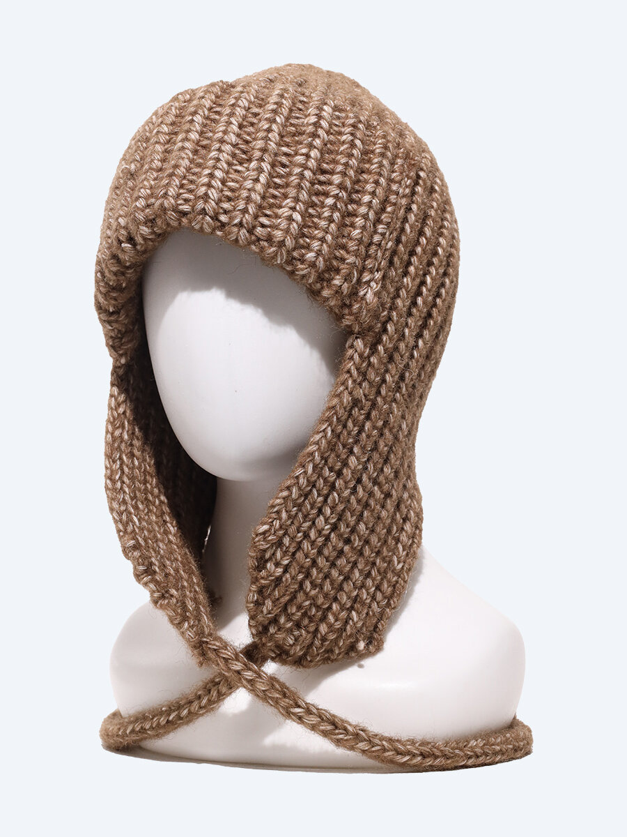 Шапка-ушанка для женщин