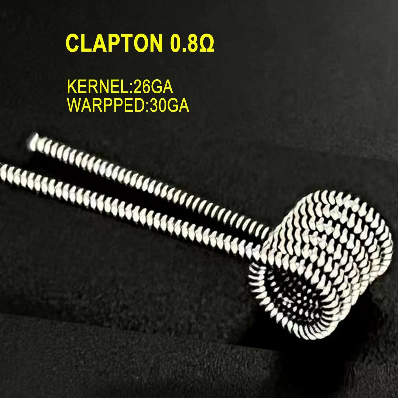Сменная спираль CLAPTON 0.8Ω, 26GA/30GA