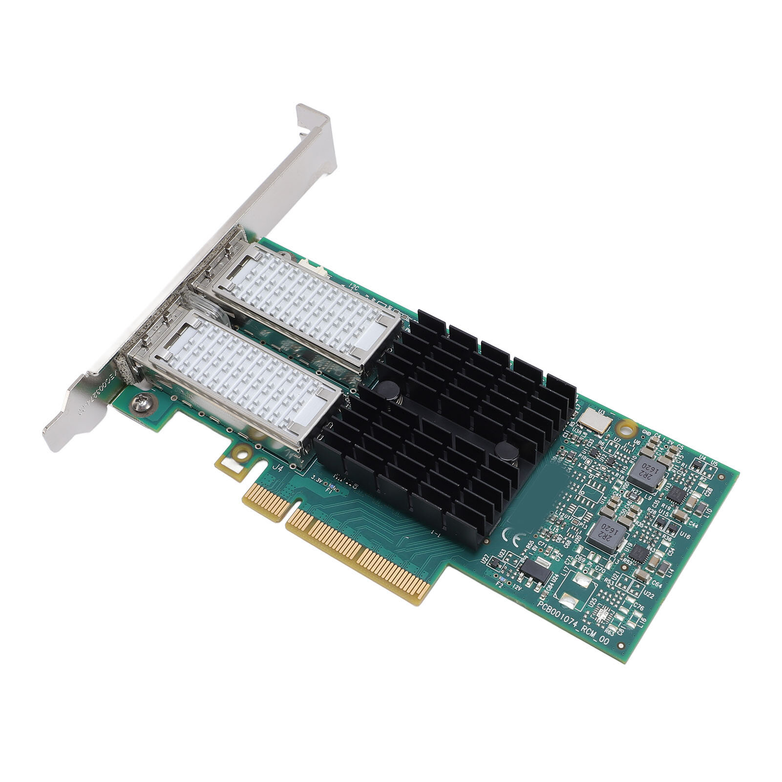 Сетевая карта MCX354A FCCT PCI, двухпортовый QSFP 40 Гбит/с PCI Express 3.0 X8 Ethernet, сетевой адаптер для сервера