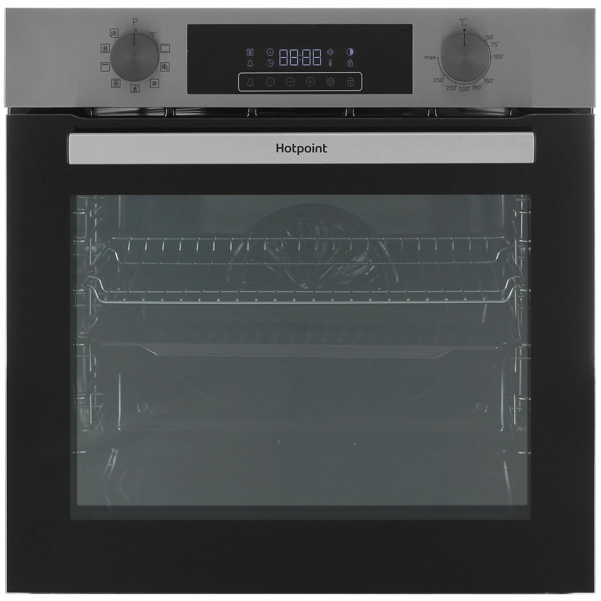 Духовой шкаф электрический Hotpoint HFE8 1224 H, A+, черный, 72л