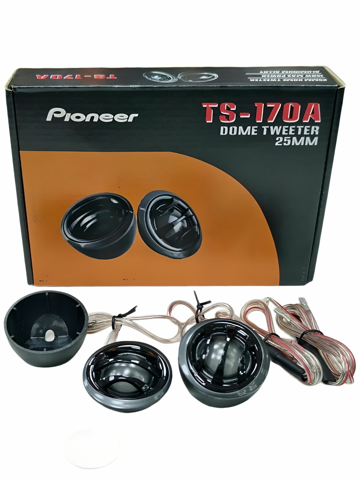 Автомобильные Твитеры Pioneer TS-170A, пищалки 25мм, 180Вт